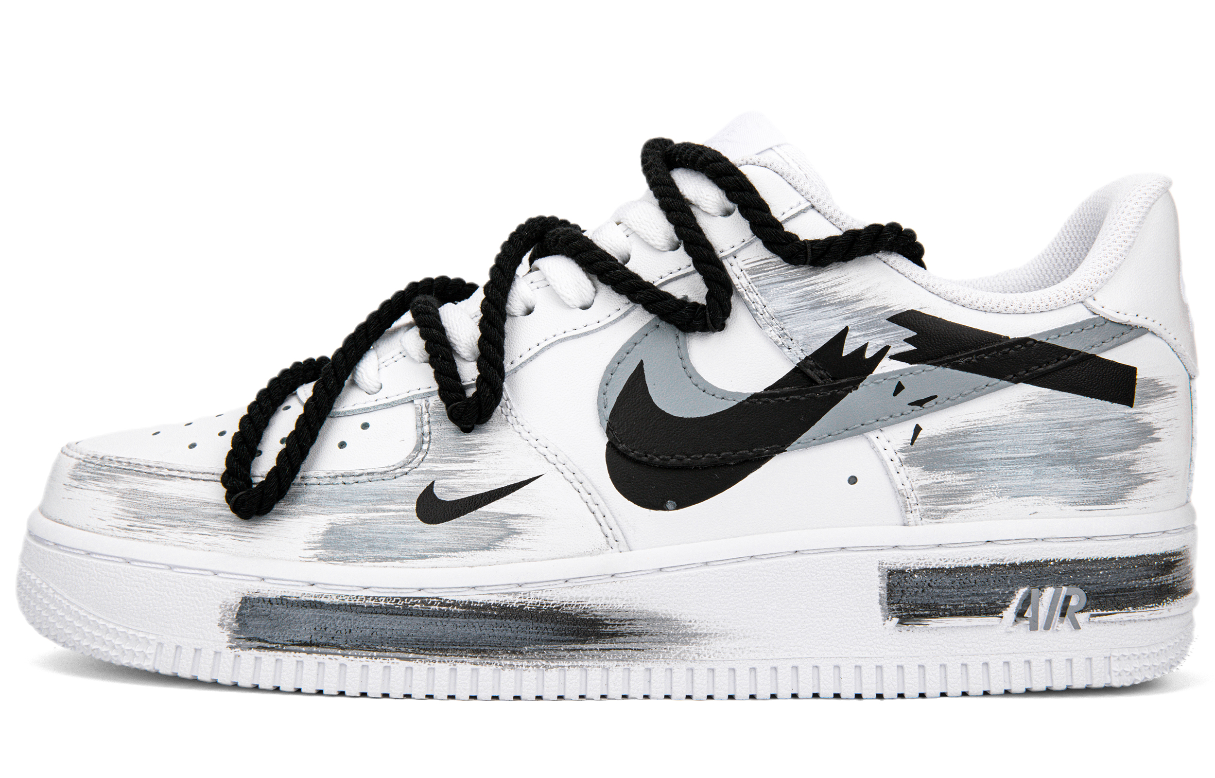 Buy [Custom Shoes] (Women) Nike Air Force 1 Low 'Hand-Painted Fractured ...
