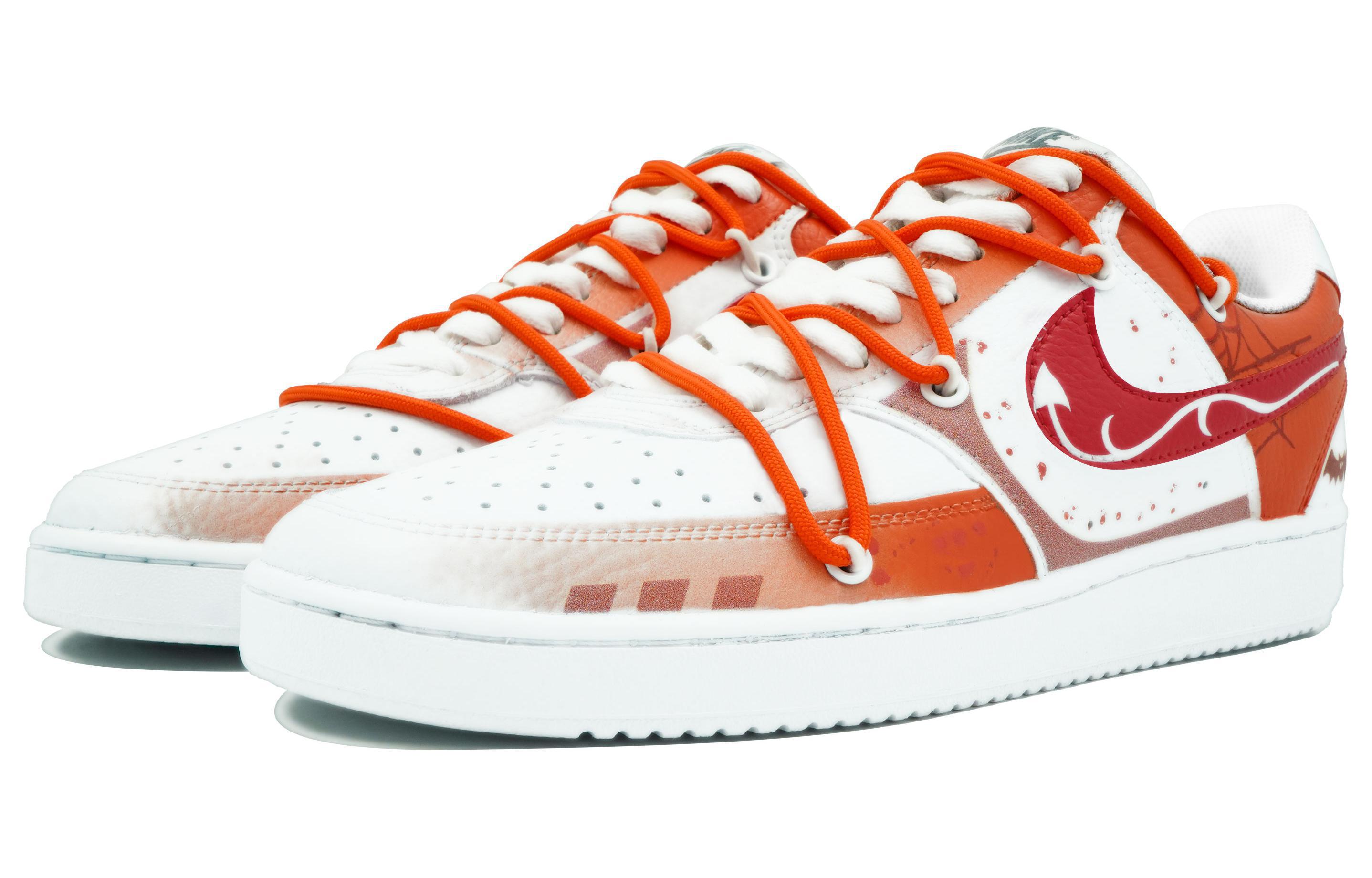 Buy [Custom Shoes] (Women) Nike Court Vision 1 Low 'Red Little Devil ...