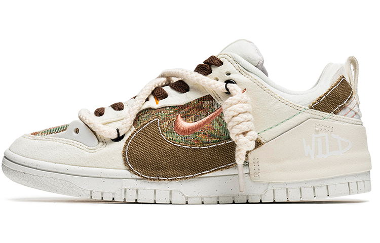 Buy [Custom Shoes] (Women) Nike Dunk Low 'Deconstructed Crane' - Novelship