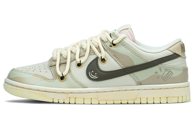 Buy [Custom Shoes] (Women) Nike Dunk Low 'Deconstructed Cream Cake Wave ...