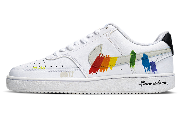 [Custom Shoes] (Women) Nike Dunk Low Retro 'Rainbow Graffiti' - Novelship