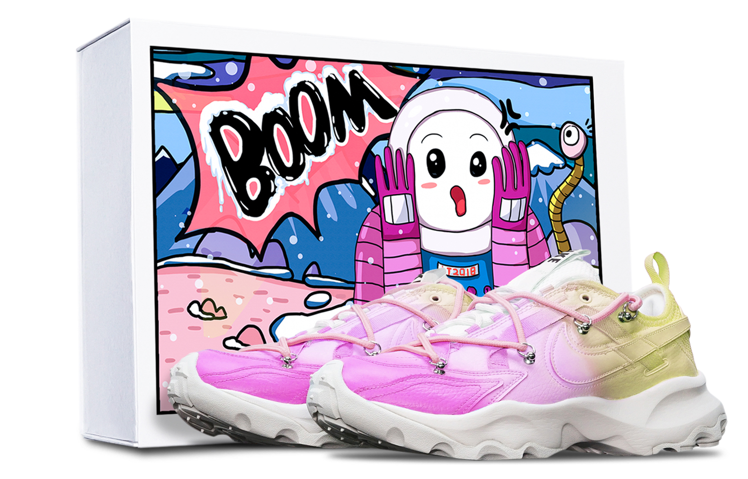 [Custom Shoes] (Women) Nike TC 7900 'Macaron Tri-Color Gradient ...