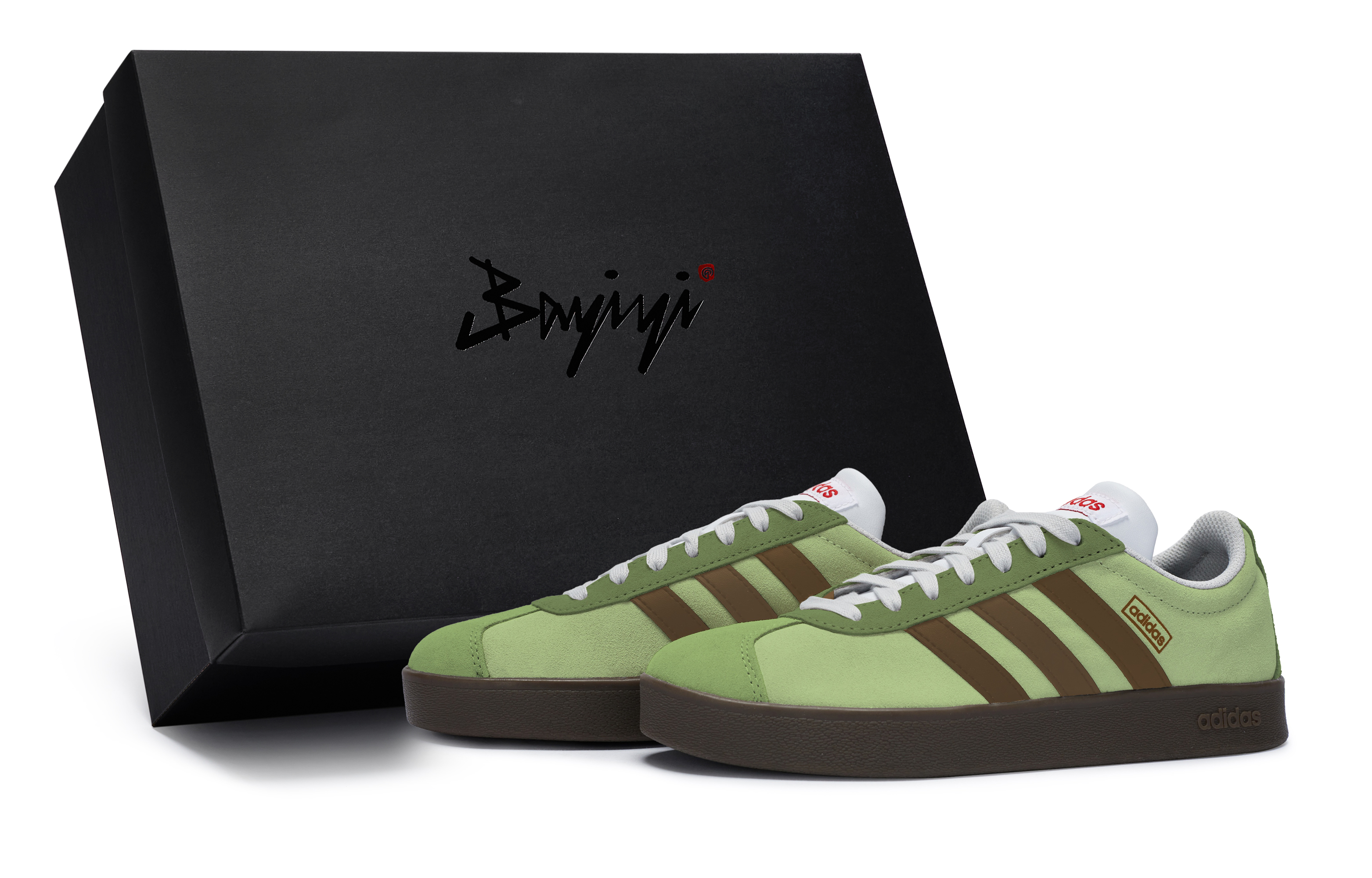 [Custom Shoes] adidas Neo VL Court 'Crispy Matcha' - Novelship