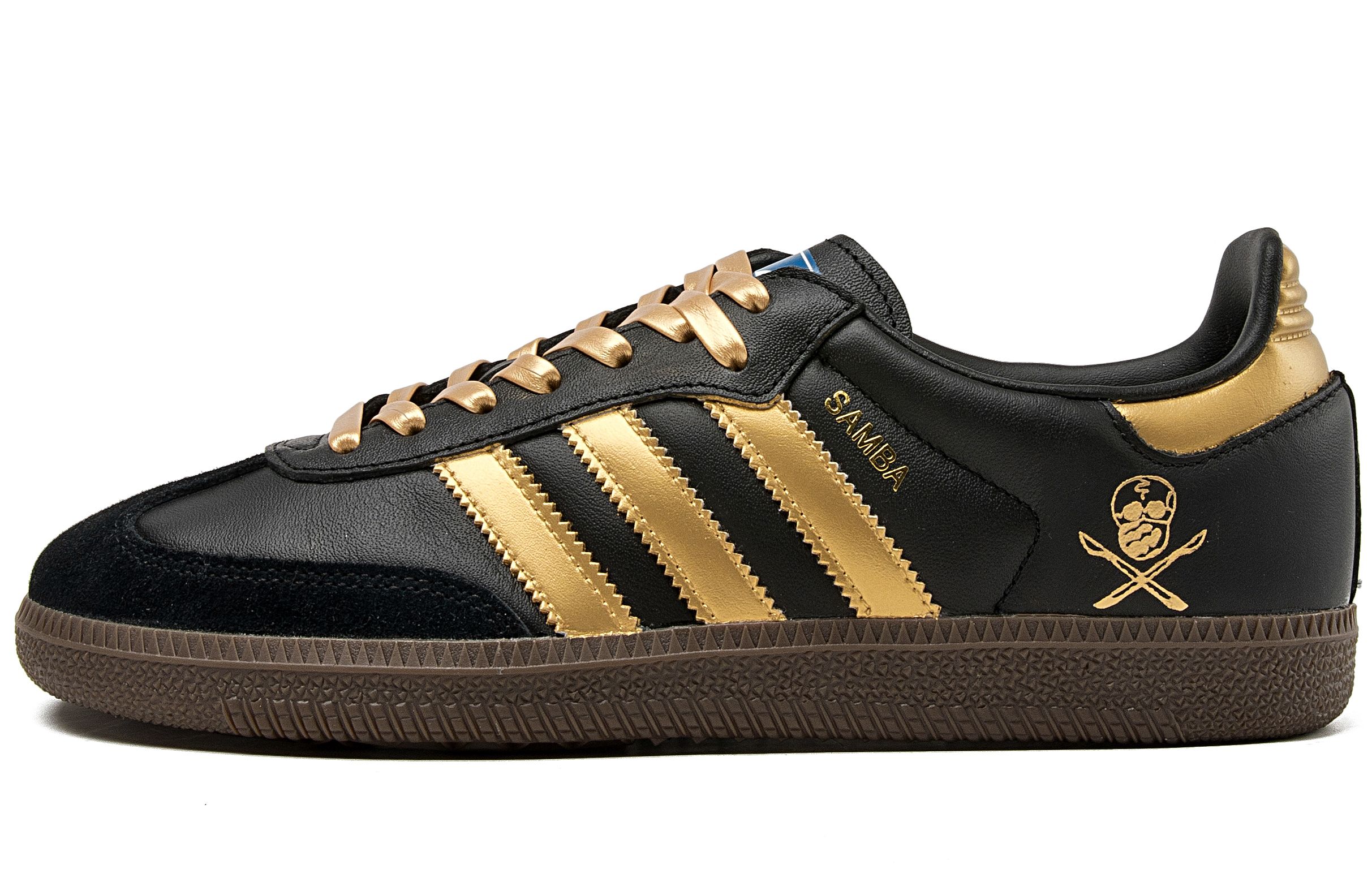 Buy [Custom Shoes] adidas Originals Samba 'Black Gold' - Novelship