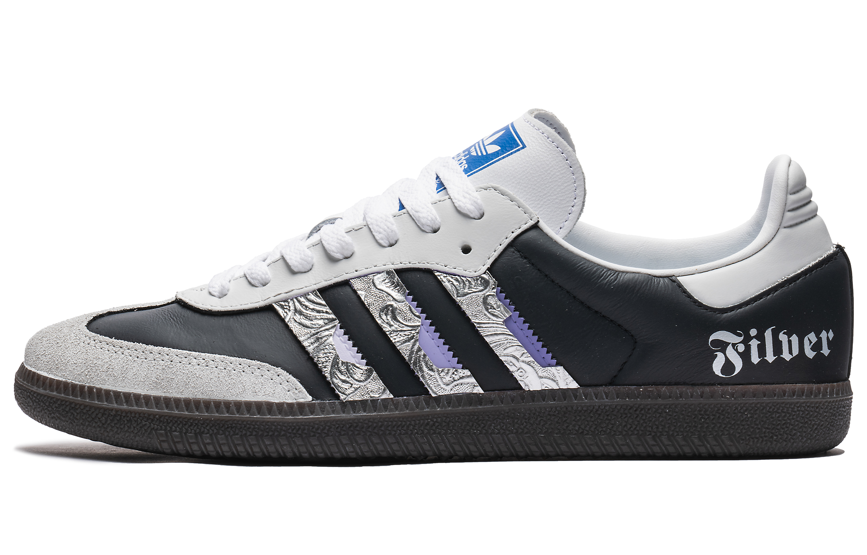 [Custom Shoes] adidas Originals Samba 'Gothic Blade Runner Black Silver ...
