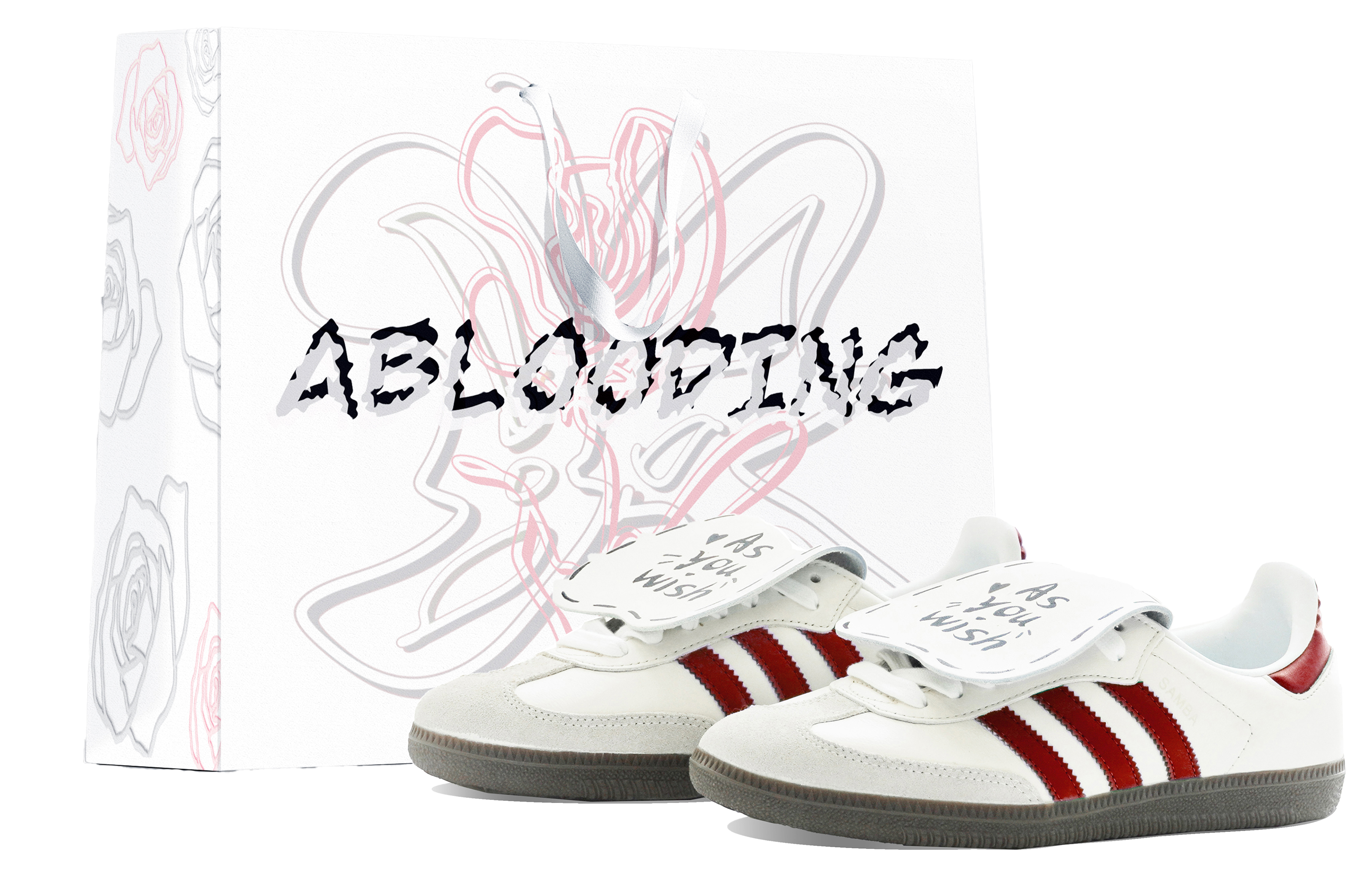 Buy [Custom Shoes] adidas Originals Samba OG 'Ablooding' IG1024-444042 ...