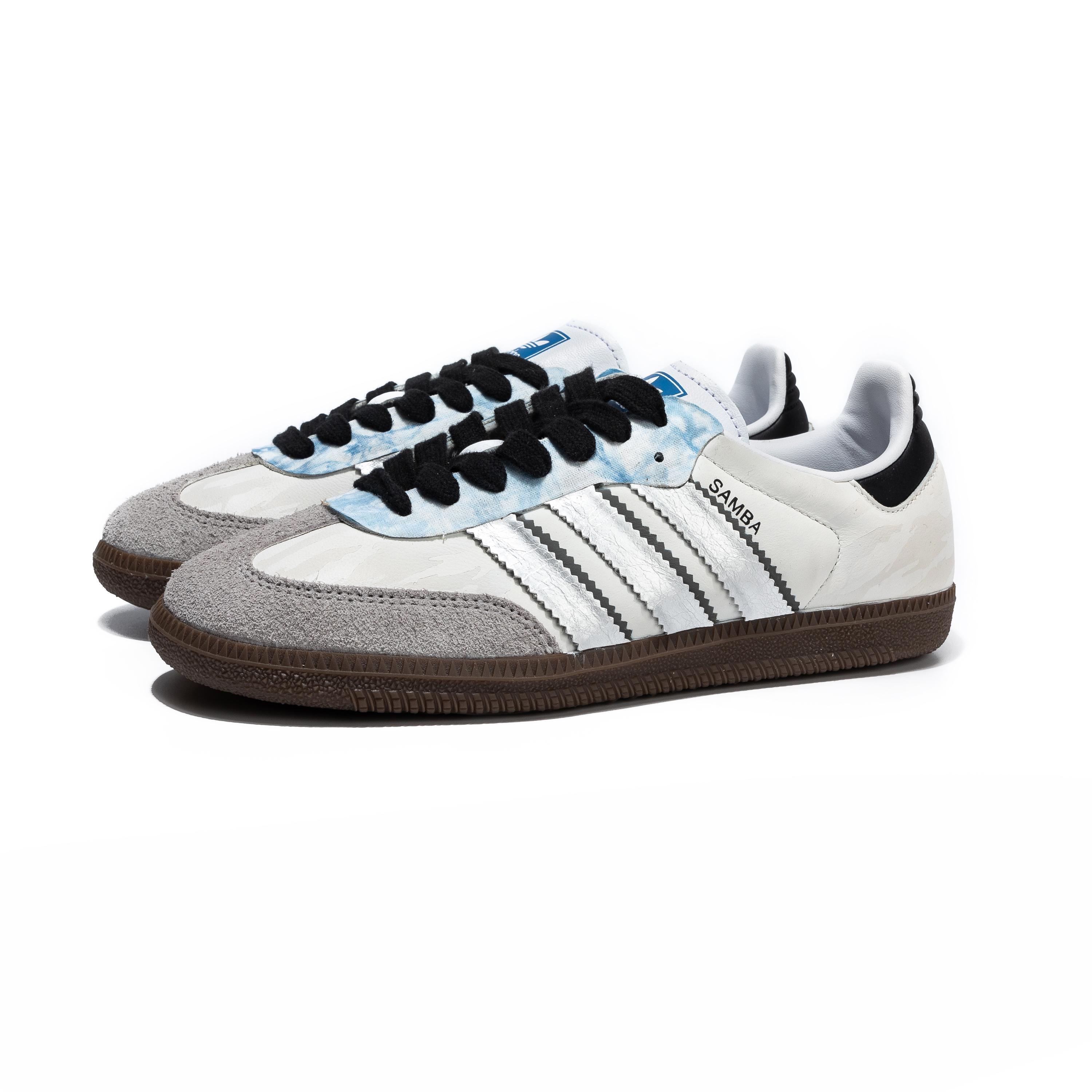 Buy [Custom Shoes] adidas Originals Samba OG 'Gray Silver' - Novelship
