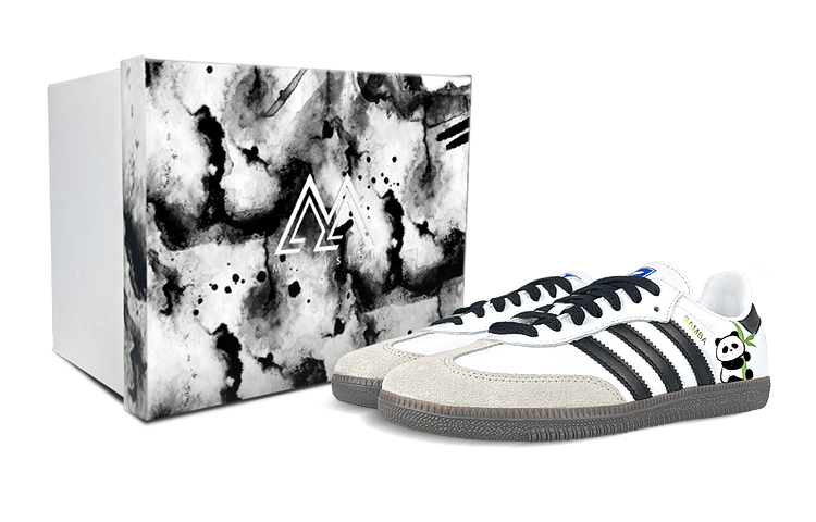 [Custom Shoes] adidas Originals Samba OG 'Guofeng Panda' B75806-471321 ...