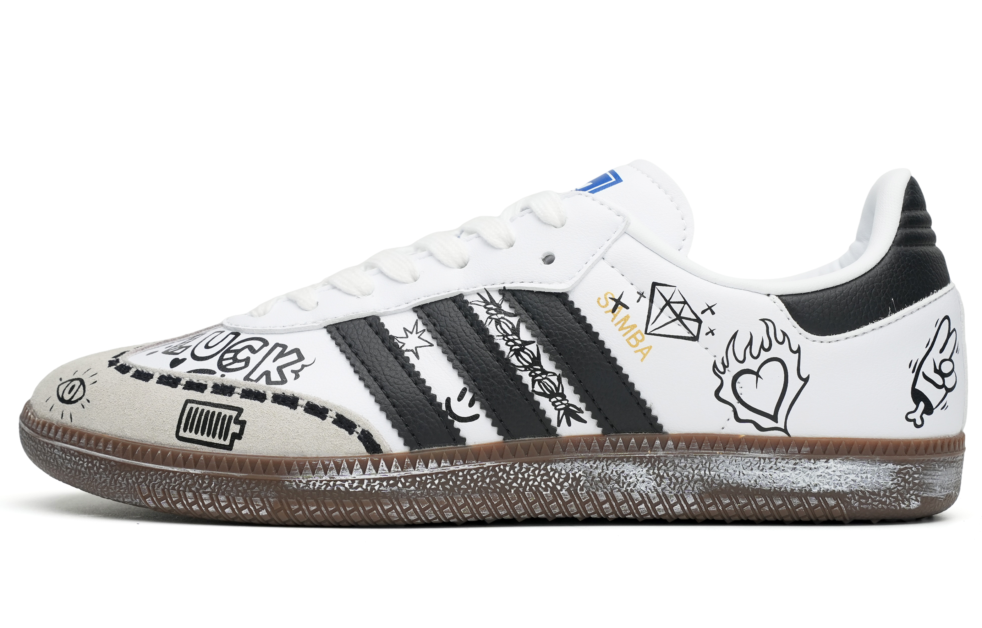 [Custom Shoes] adidas Originals Samba OG 'Lucky Graffiti' - Novelship