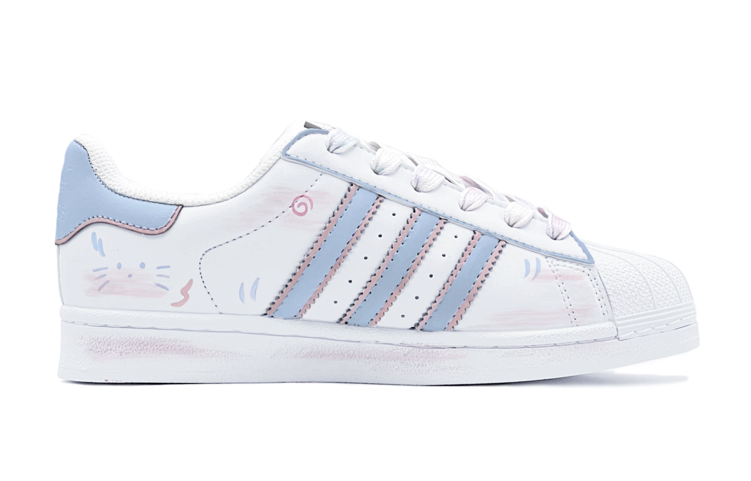 [Custom Shoes] adidas Originals Superstar 'Bunny Graffiti' - Novelship