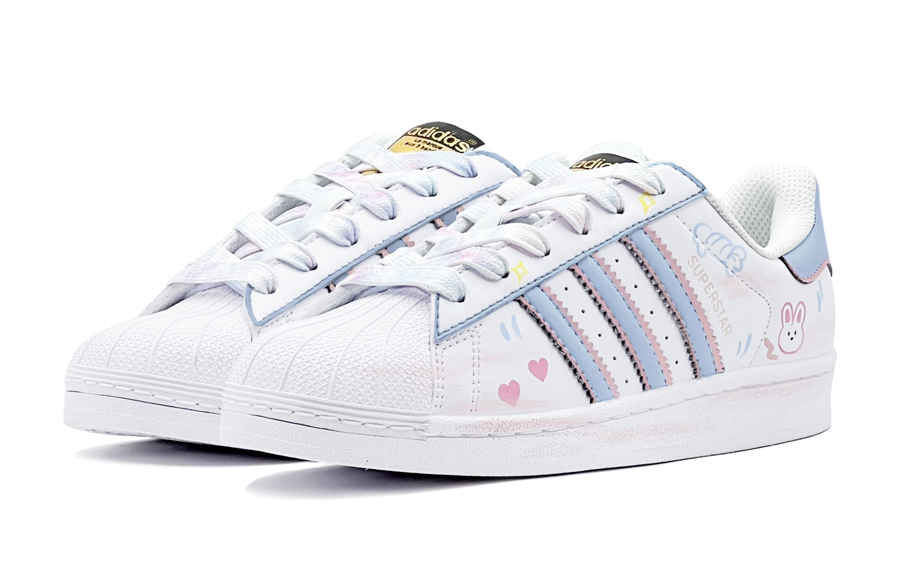 [Custom Shoes] adidas Originals Superstar 'Bunny Graffiti' - Novelship