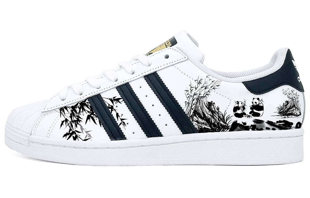[Custom Shoes] adidas Originals Superstar 'Ink Panda' - Novelship