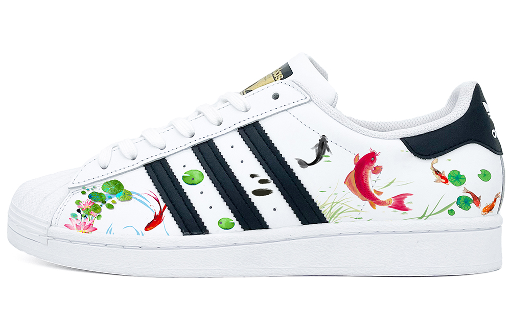 Buy [Custom Shoes] adidas Originals Superstar 'Lucky Koi Red' - Novelship