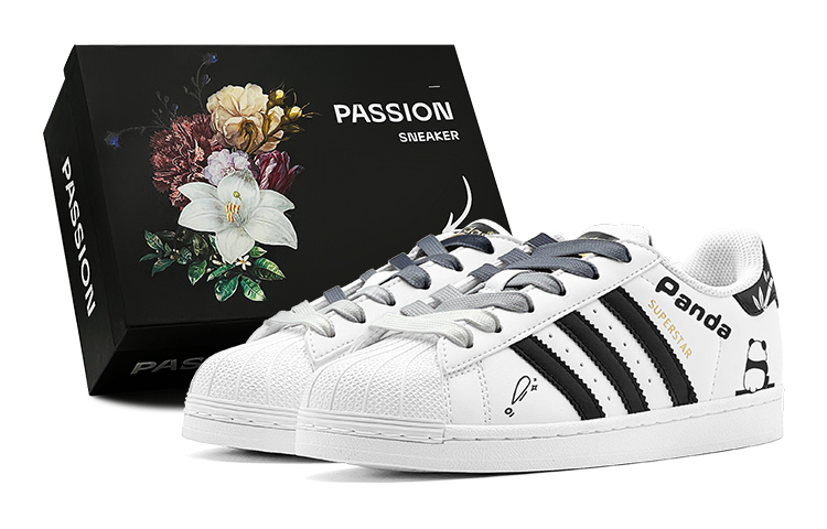Buy [Custom Shoes] adidas Originals Superstar 'Panda Fun' - Novelship