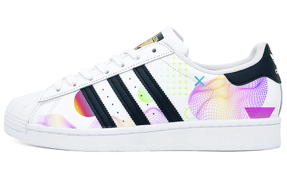 Buy [Custom Shoes] adidas Originals Superstar 'Purple Blue' - Novelship