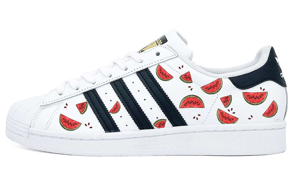 [Custom Shoes] adidas Originals Superstar 'Red' - Novelship