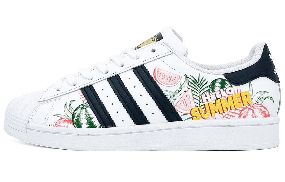 Buy [Custom Shoes] adidas Originals Superstar 'Summer Cool Red' - Novelship