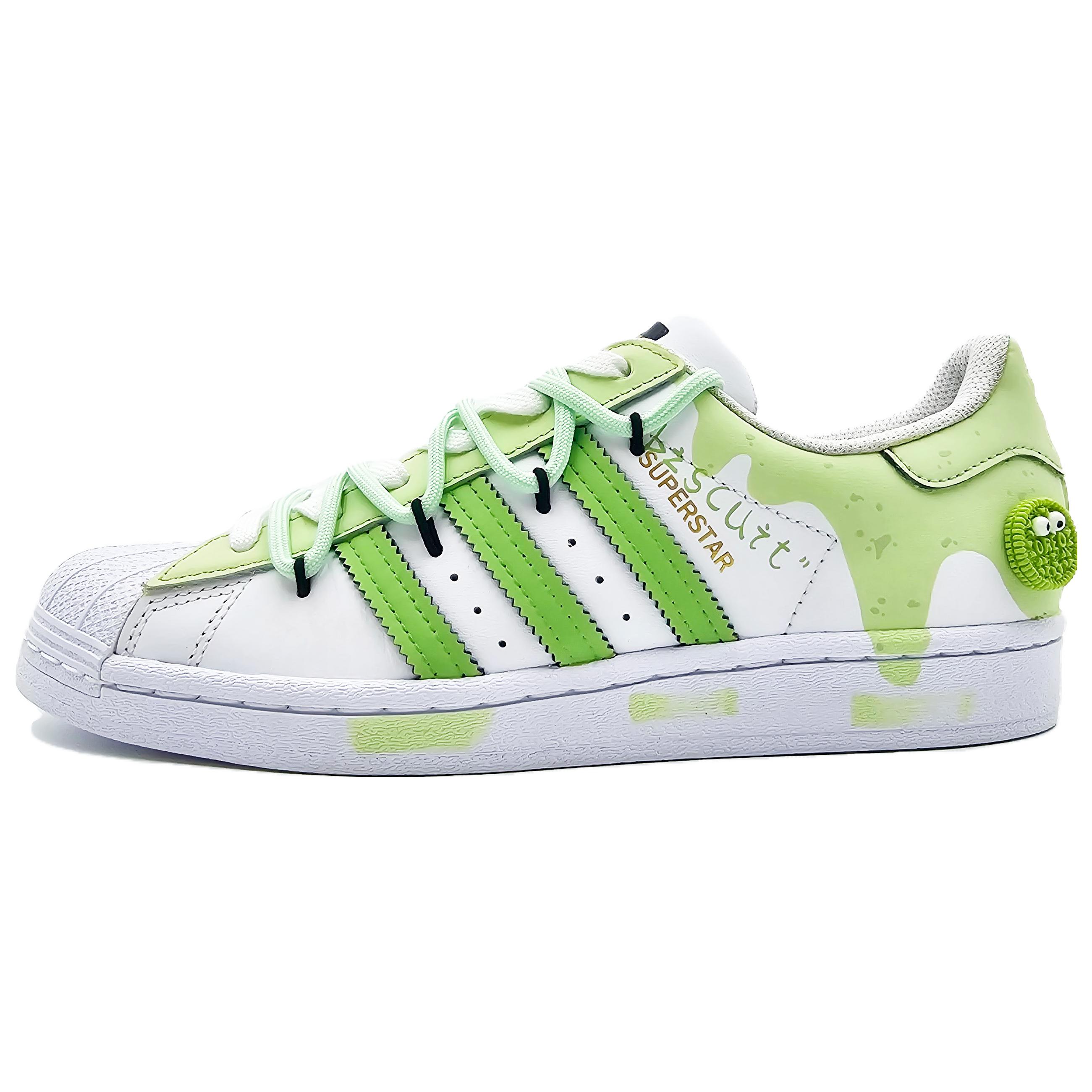 Comprar [Custom Shoes] adidas Superstar 'Matcha Ice Cream' - Novelship
