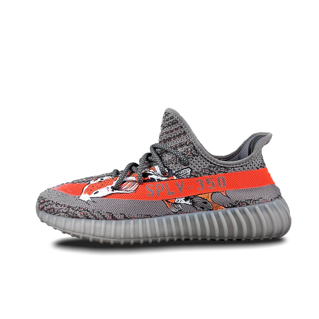 [Custom Shoes] adidas Yeezy Boost 350 V2 'Grey Orange 2.0 Starry Sky ...
