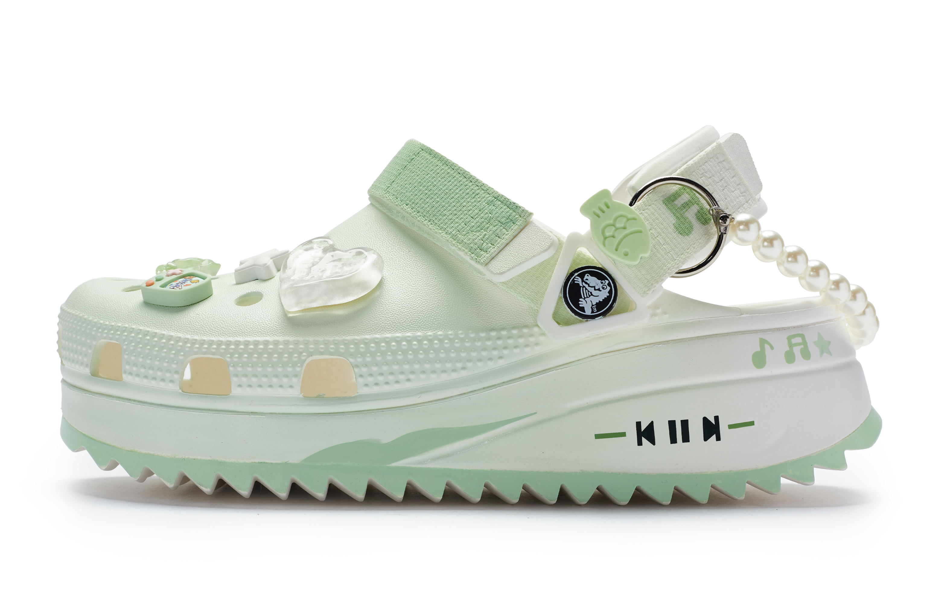 [Custom Shoes] Crocs 'BIGNIU Dopamine Graffiti' - Novelship