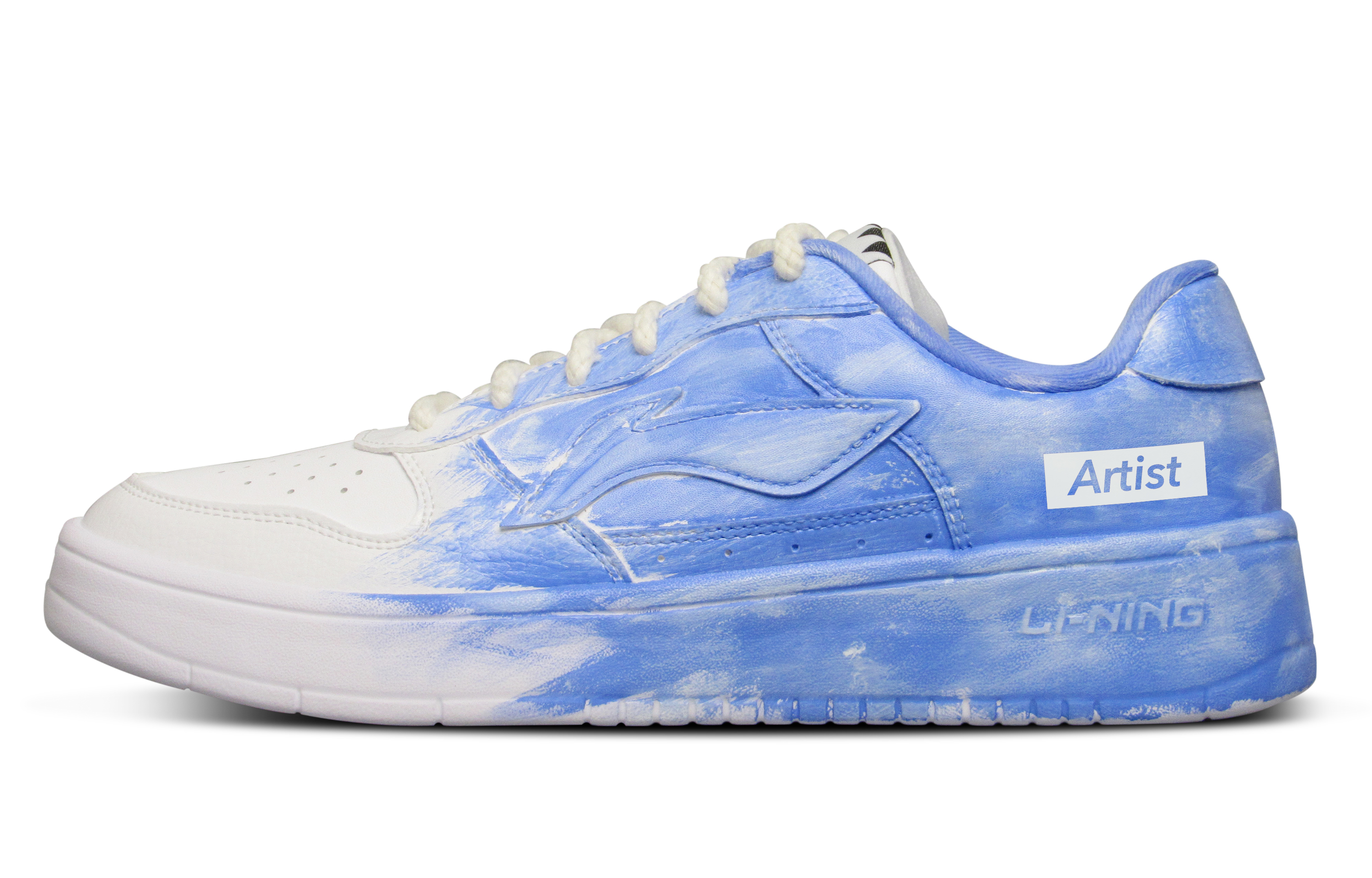 Buy [Custom Shoes] Li-Ning Artist Low 'Klein Blue - Blue White' - Novelship