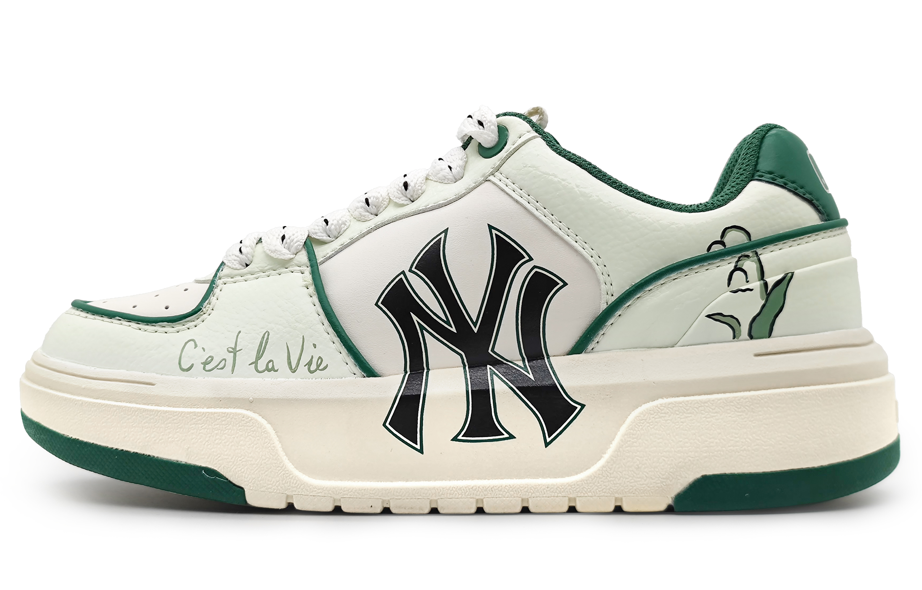 [Custom Shoes] MLB Custom 'Green Phantom Orchid and Peeking Grass ...