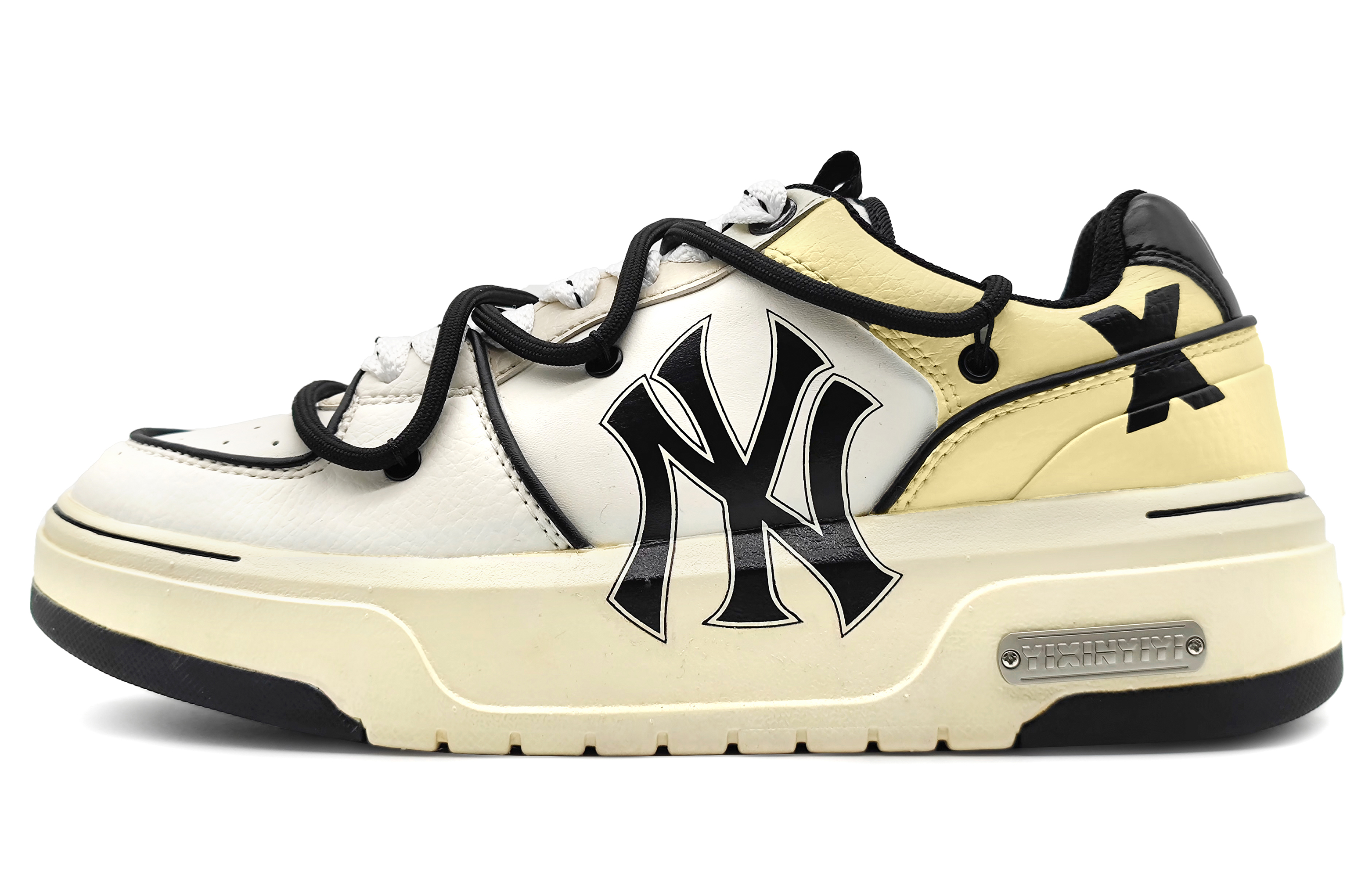 [Custom Shoes] MLB Custom Low 'Yellow Milk Tea' - Novelship