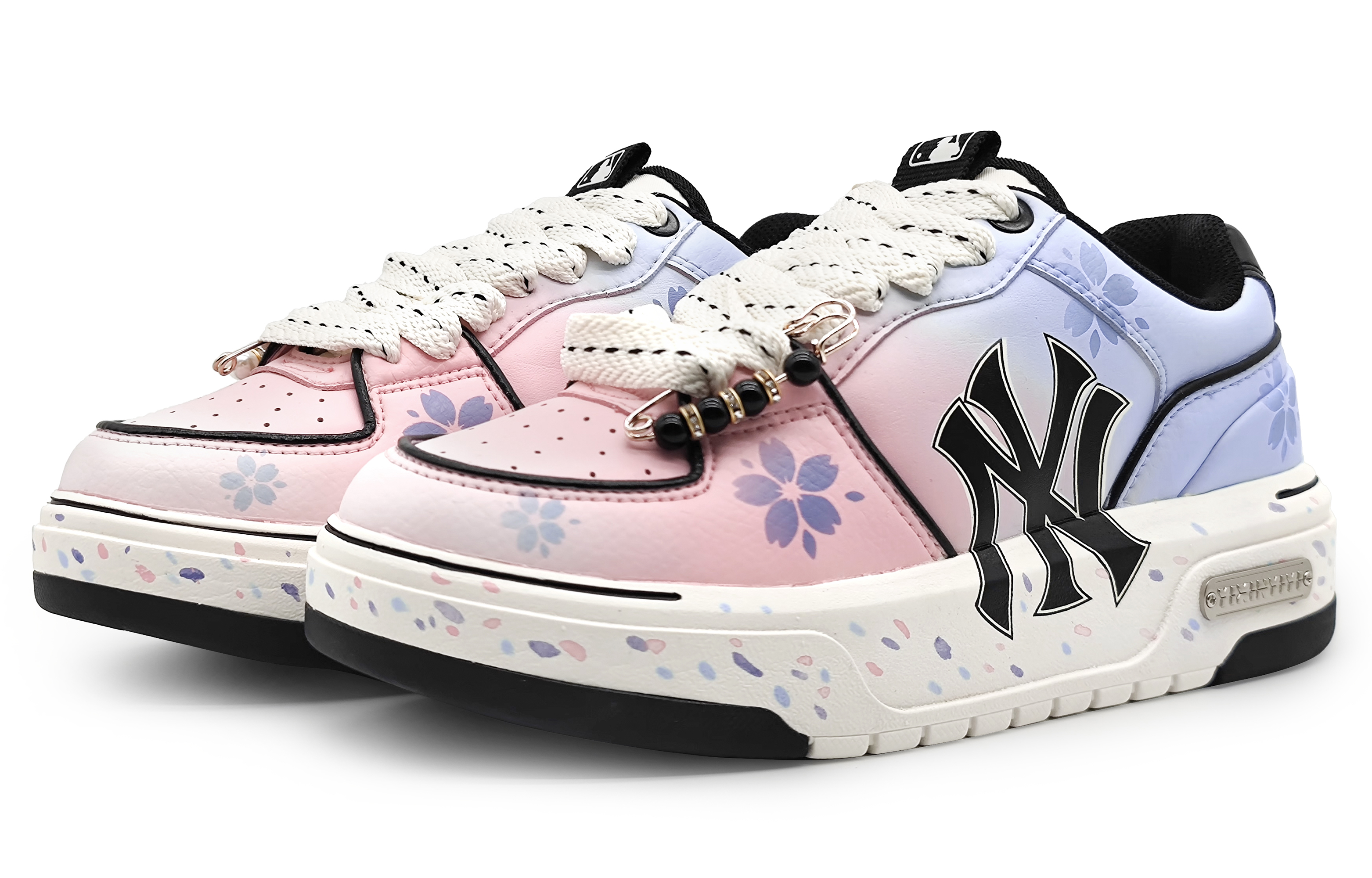 Buy [Custom Shoes] MLB Custom Sneakers 'Cherry Blossom Gradient Pink ...