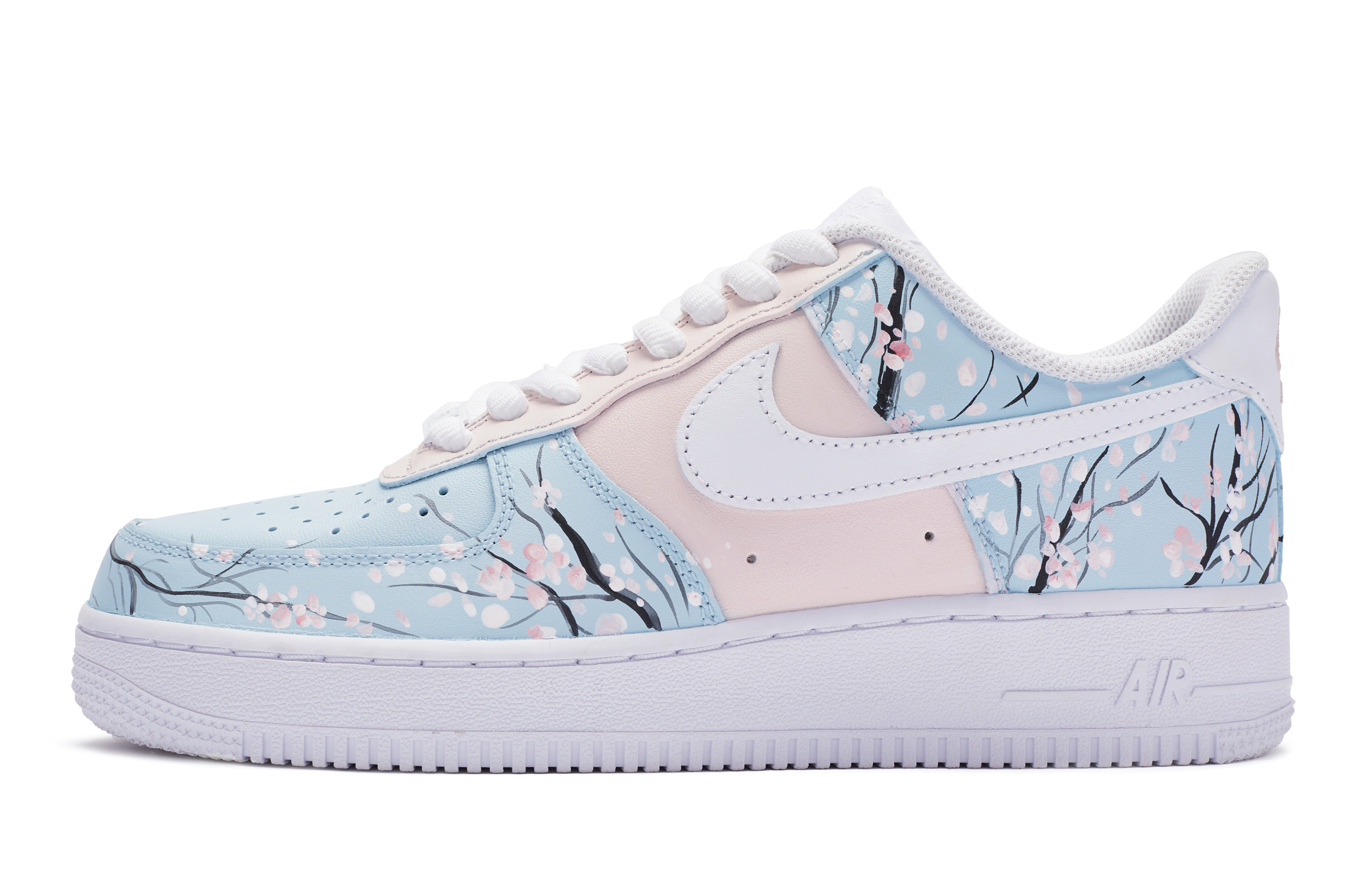 Buy [Custom Shoes] Nike Air Force 1 Low 'Cherry Blossom Mismatched ...