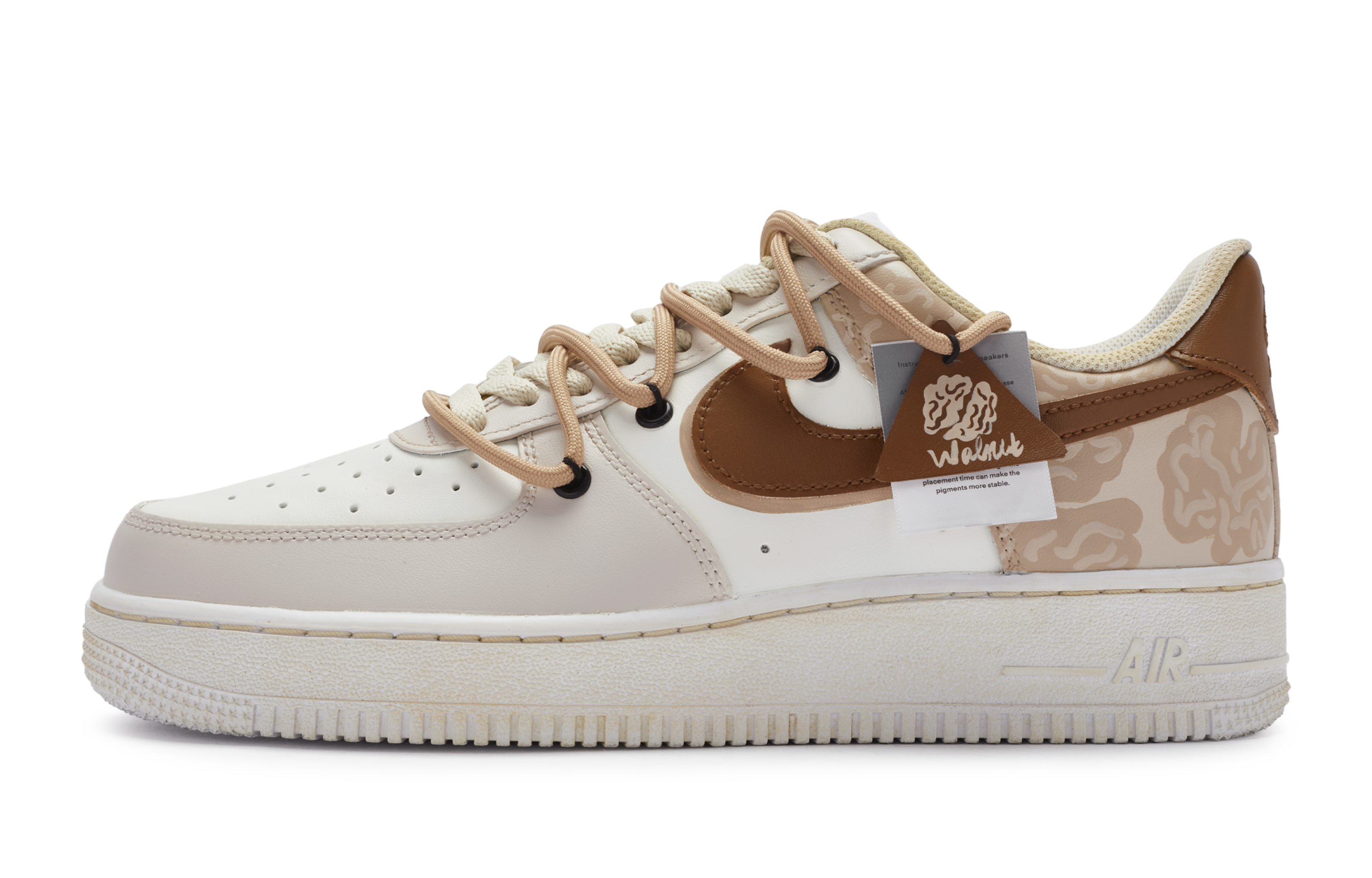 Buy [Custom Shoes] Nike Air Force 1 Low 'Custom Nut Brown' - Novelship
