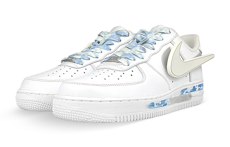 Buy [Custom Shoes] Nike Air Force 1 Low 'Cyberpunk Camo LED Swoosh ...