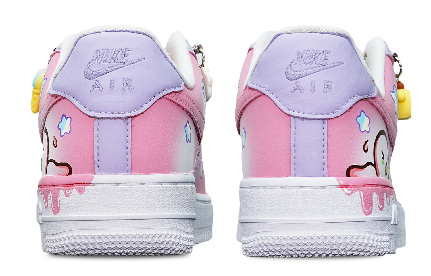 Buy [Custom Shoes] Nike Air Force 1 Low 'Strawberry Taro Ice Cream ...