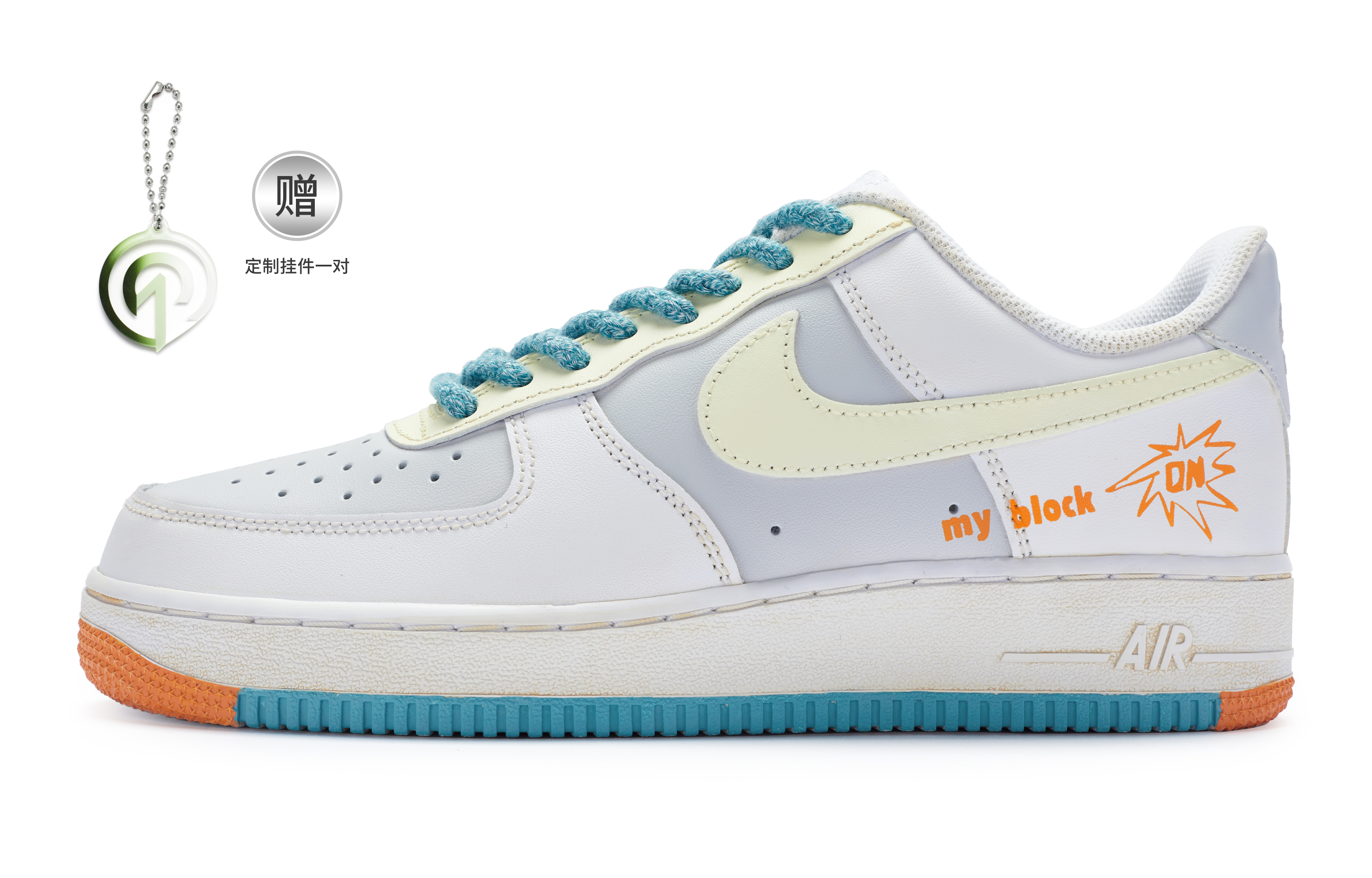 [Custom Shoes] Nike Air Force 1 Low 'Street Graffiti' - Novelship