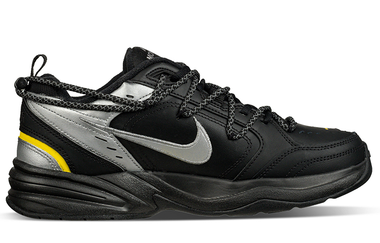 Buy [Custom Shoes] Nike Air Monarch 4 'Black Samurai Silver Wing ...