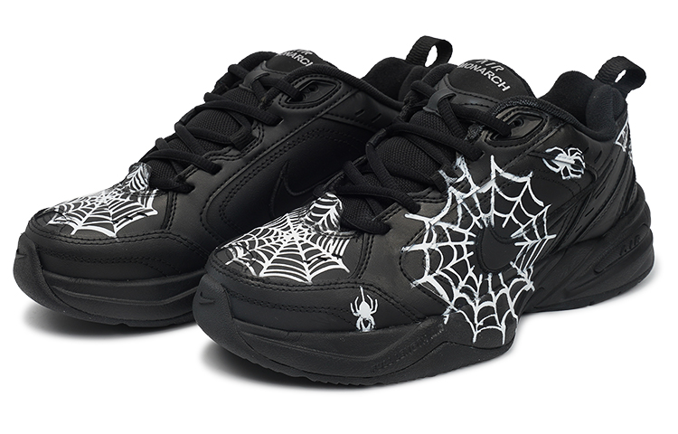 Buy [Custom Shoes] Nike Air Monarch 4 'Black White Spider' - Novelship