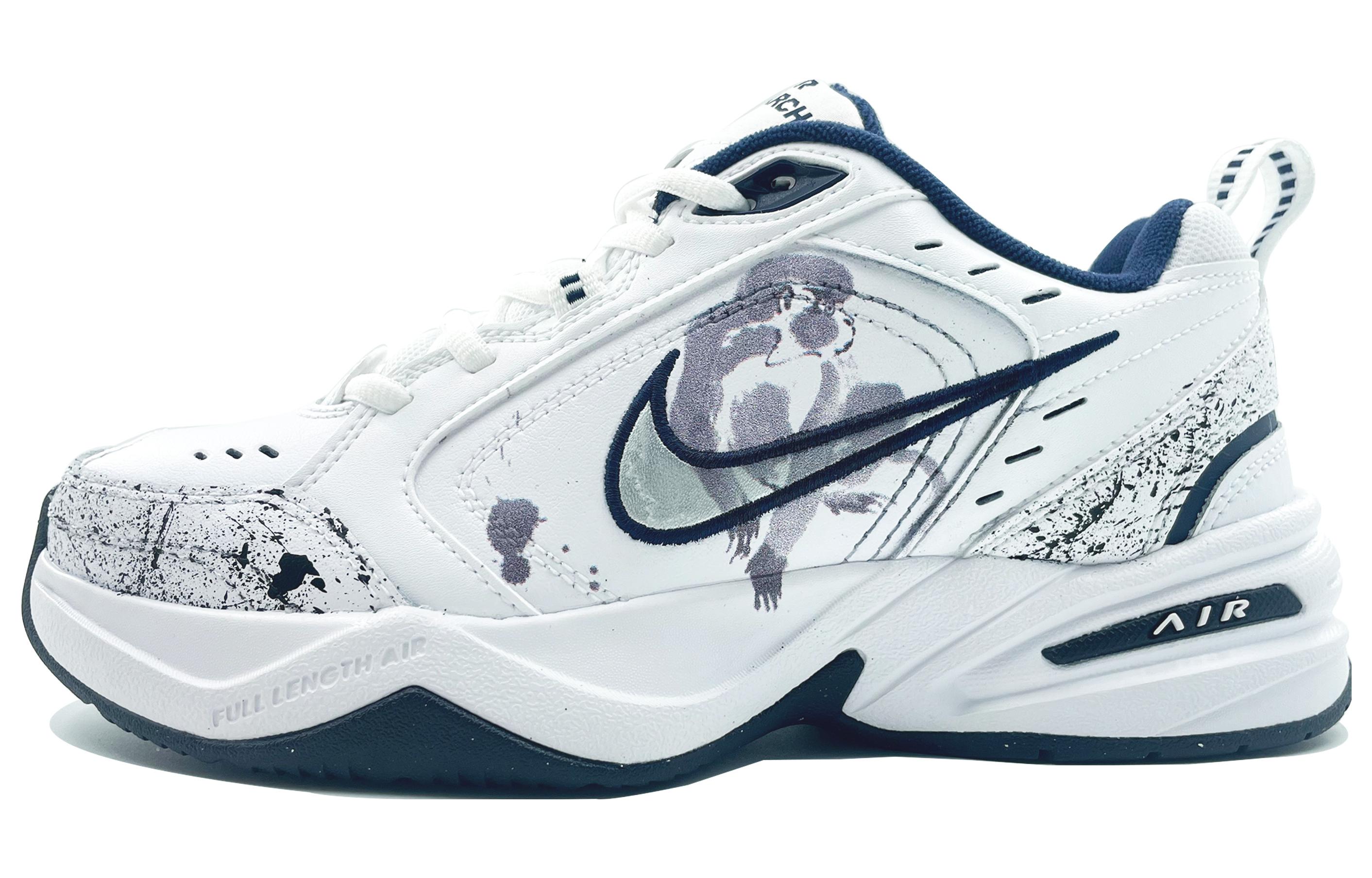 [Custom Shoes] Nike Air Monarch 4 'Chinese Water-Ink Zodiac Monkey ...