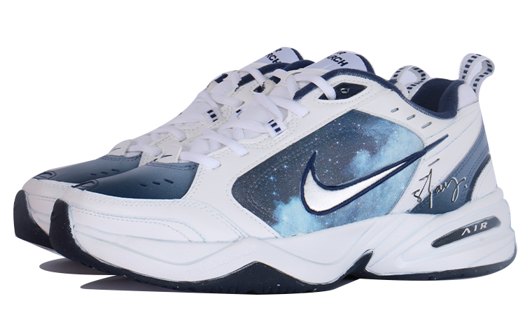 Buy [Custom Shoes] Nike Air Monarch 4 'Mysterious Starry Sky' - Novelship