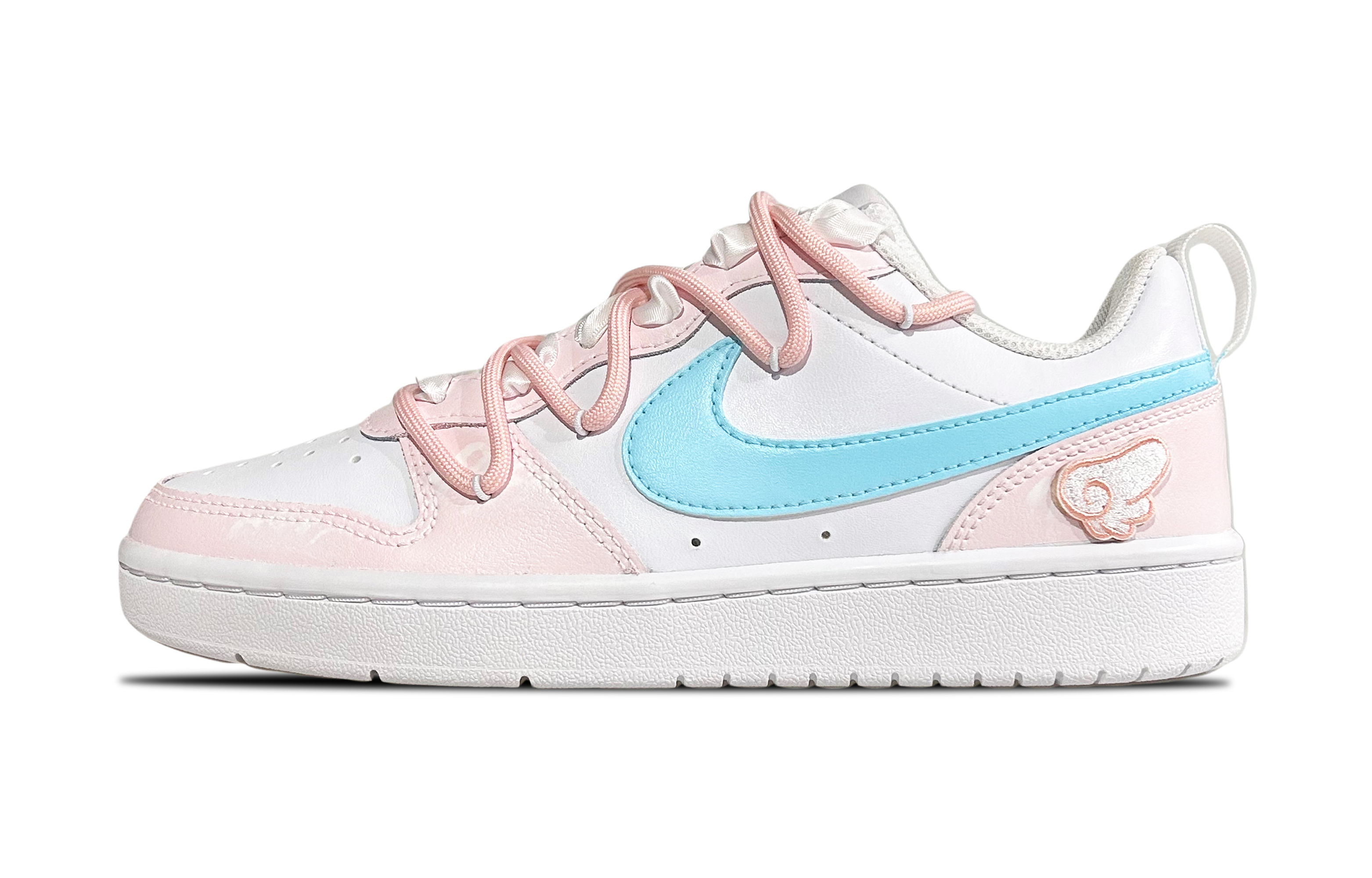 [Custom Shoes] Nike Court Borough Low 2 'Macaron Cloud' - Novelship