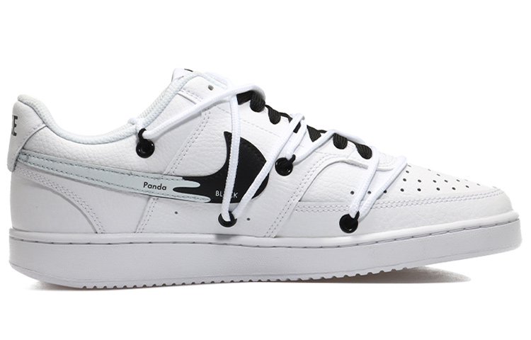 Buy [Custom Shoes] Nike Court Vision 1 'Black White Panda Gradient ...