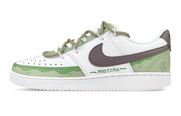 [Custom Shoes] Nike Court Vision 1 'Matcha Deconstructed Graffiti ...
