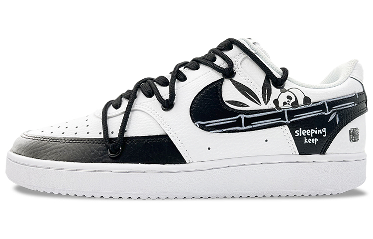 [Custom Shoes] Nike Court Vision 1 'Panda Gradient' - Novelship