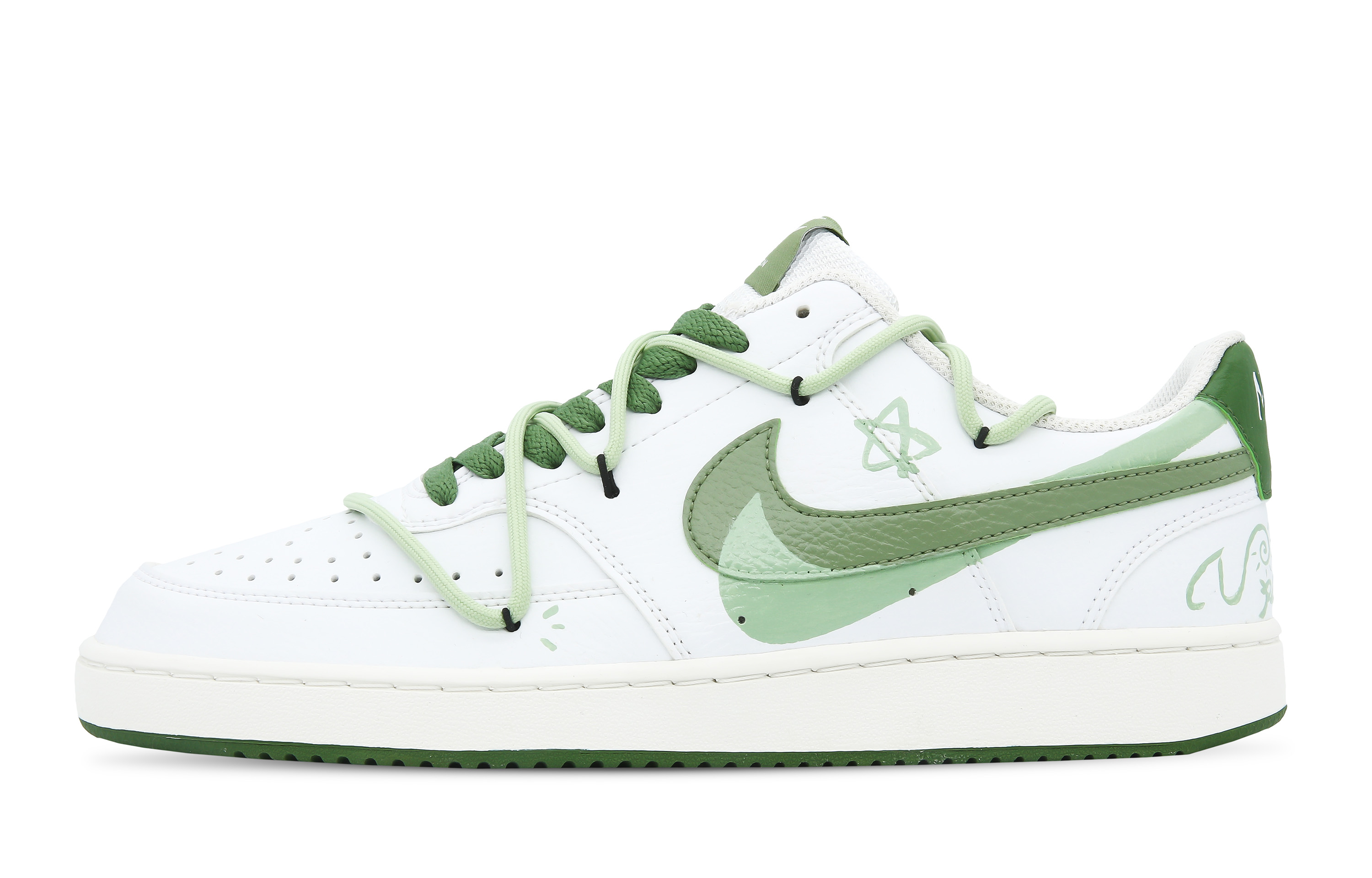 [Custom Shoes] Nike Court Vision 1 'Summer Freshness' - Novelship