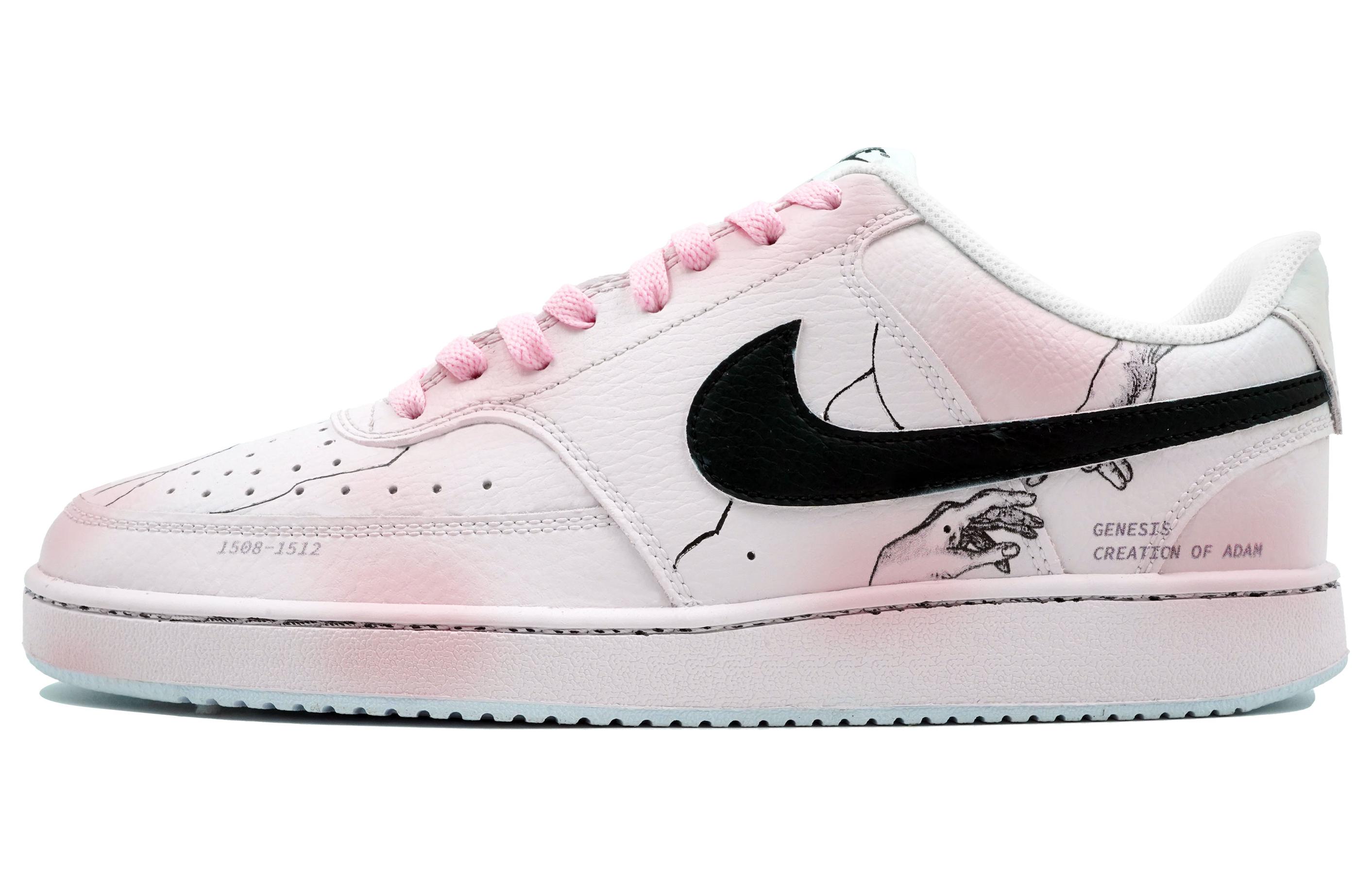 [Custom Shoes] Nike Court Vision 1 Low 'Adam Pink' - Novelship