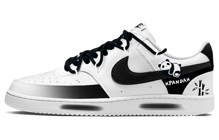 [Custom Shoes] Nike Court Vision 1 Low 'Ink Panda' - Novelship