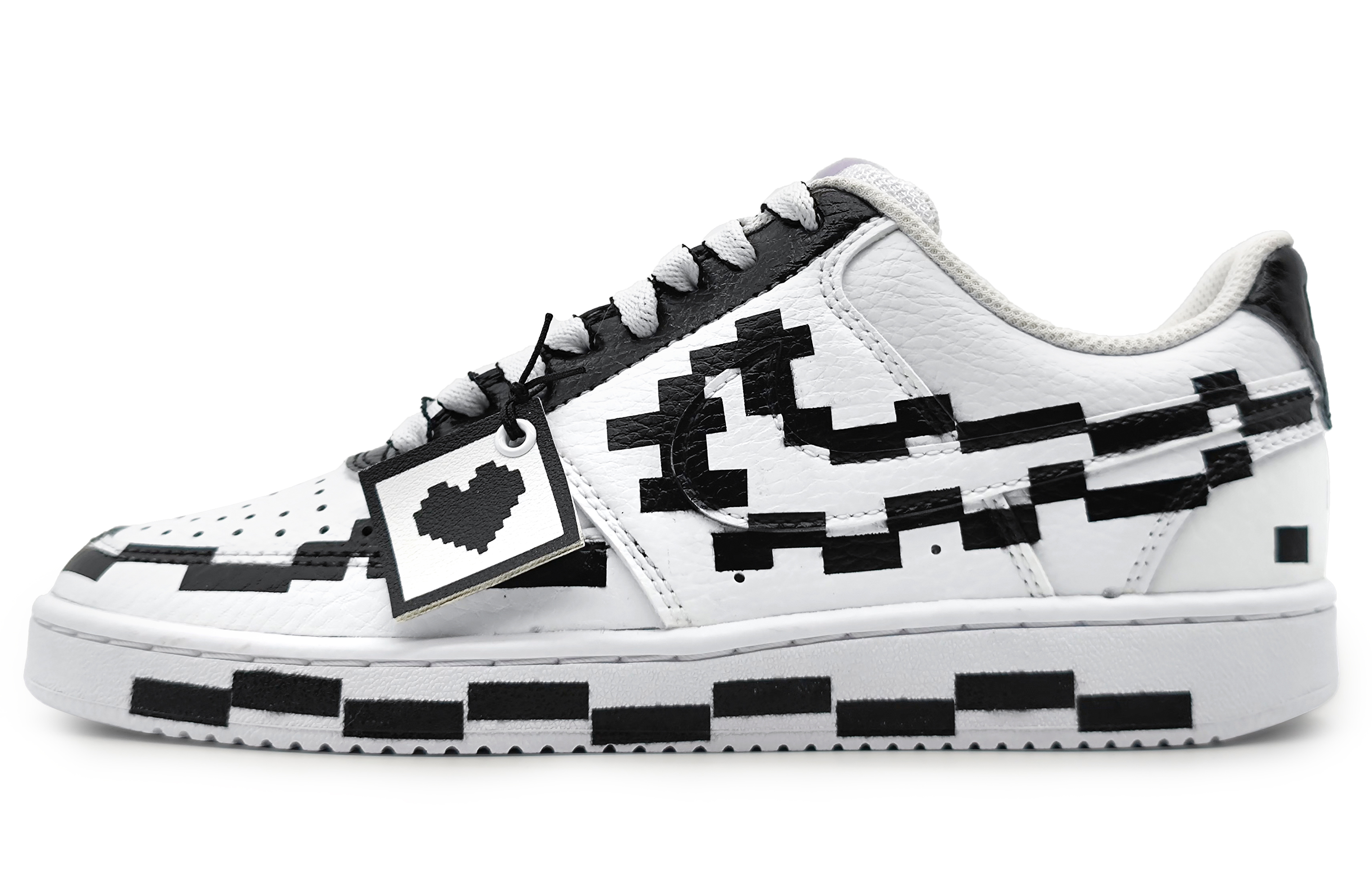 [Custom Shoes] Nike Court Vision 1 Low 'Pixel Love' - Novelship