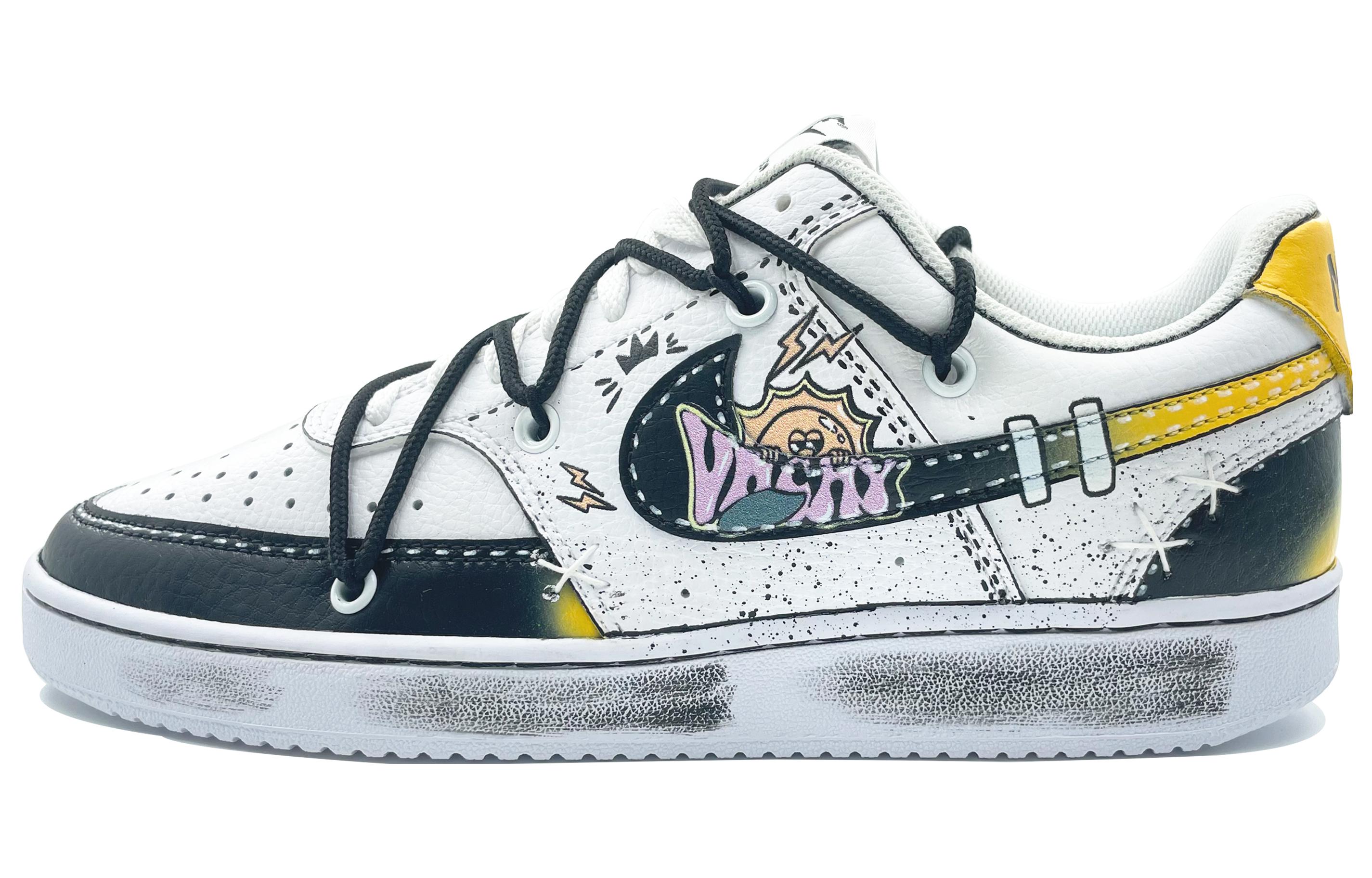 [Custom Shoes] Nike Court Vision 1 Low 'Rock Hip-Hop Graffiti' CD5463 ...