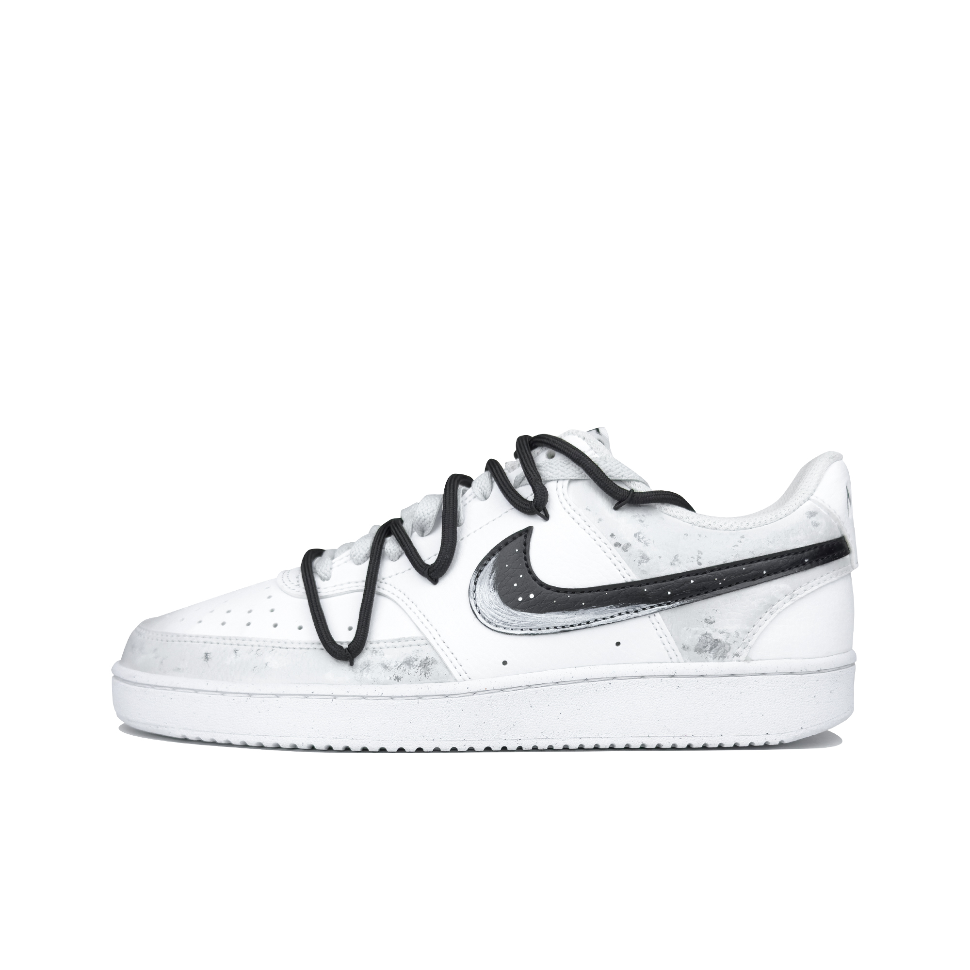 Buy [Custom Shoes] Nike Court Vision 1 Low 'Yin Yang Chinese Ink ...