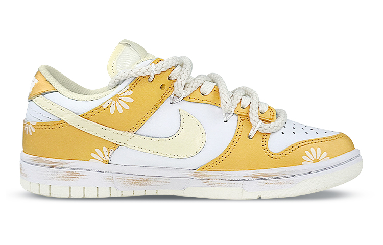 [Custom Shoes] Nike Custom Dunk Low 'Daisy Graffiti' - Novelship