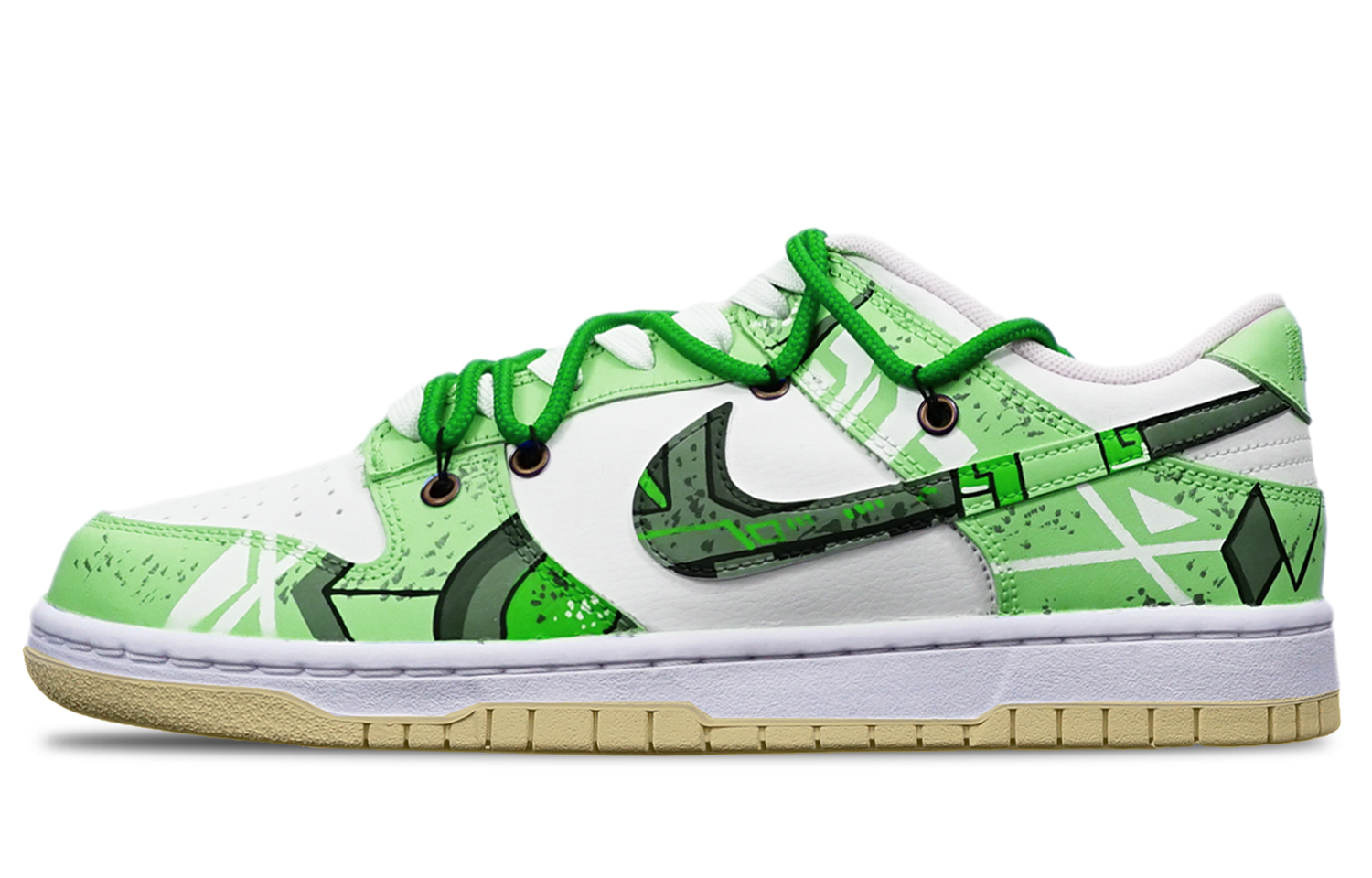 [Custom Shoes] Nike Custom x Dunk Low 'Cyberpunk Gundam Deconstructed ...