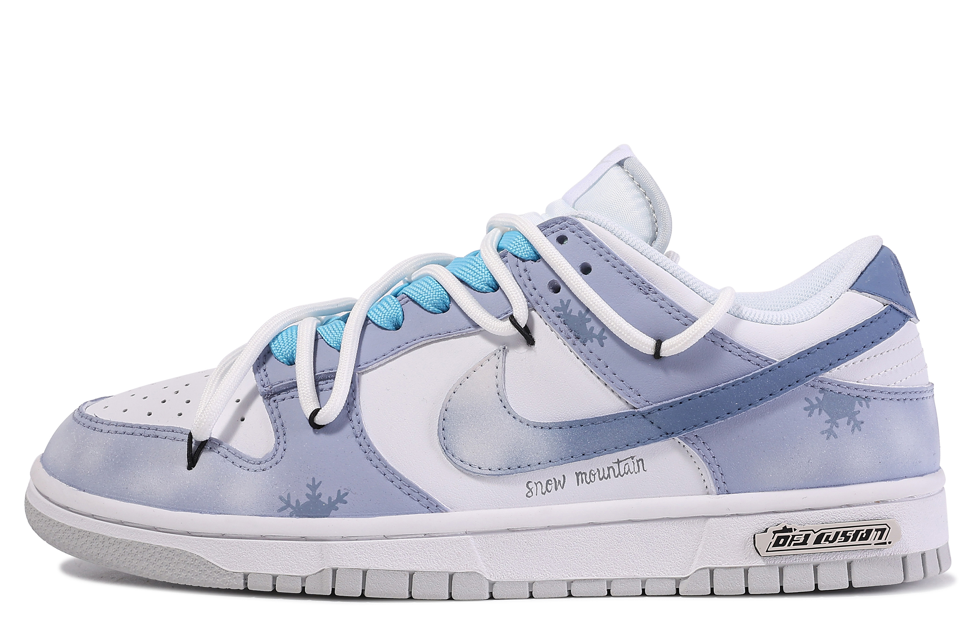 [Custom Shoes] Nike Custom x Dunk Low 'Da Vinci - Snowcap Graffiti ...